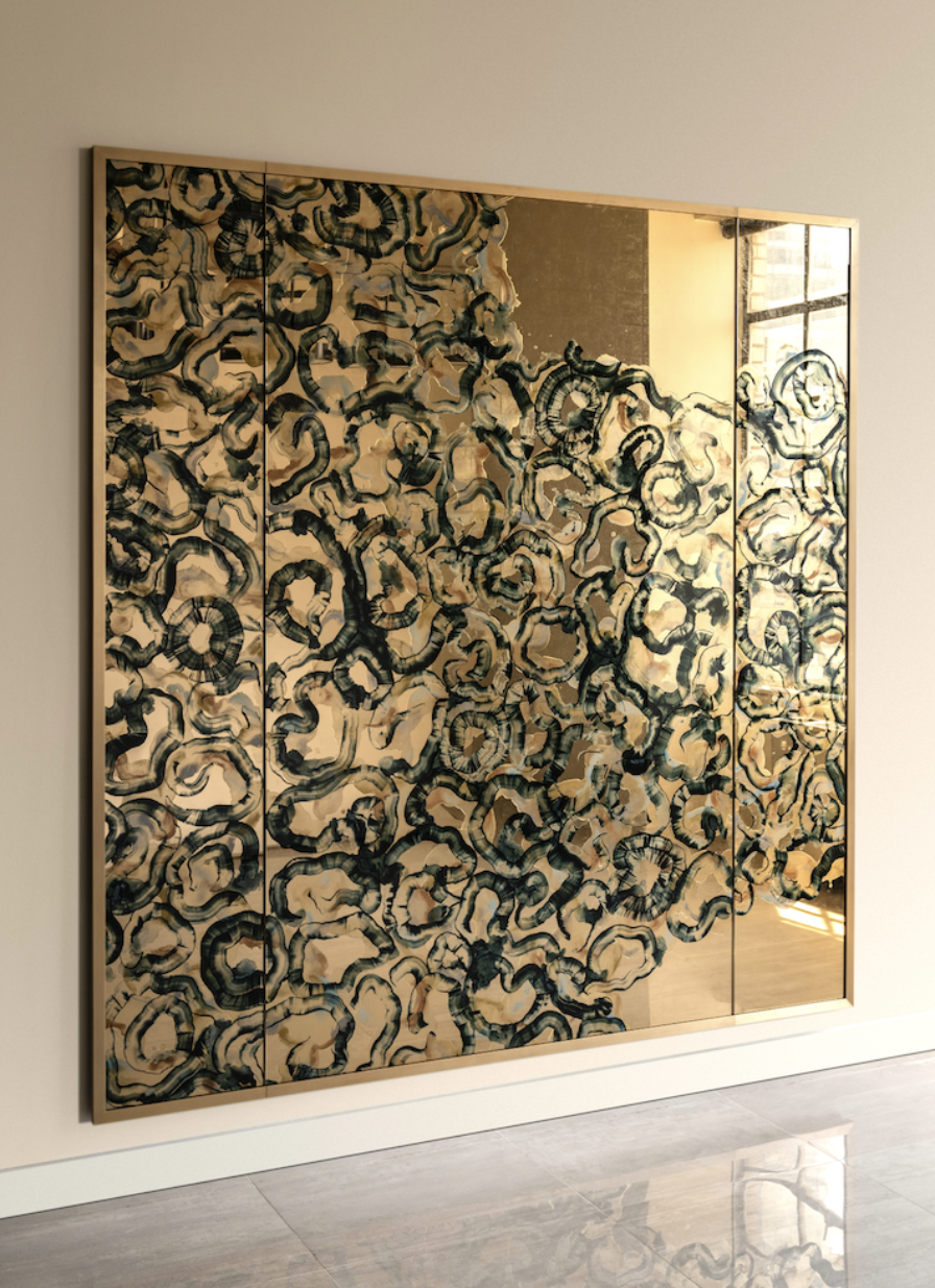 Abalone Sea Wash Wall Installation by Emma and Tobias Peascod – Studio ...