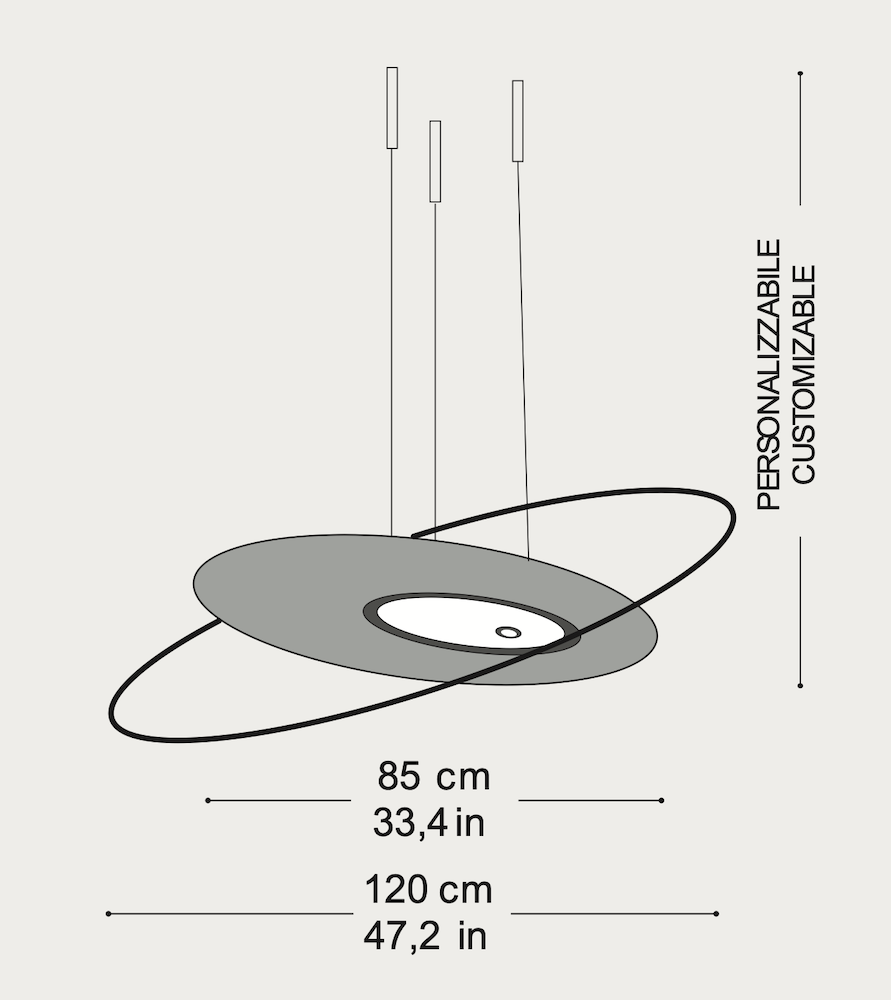 Libra Chandelier by Esperia – Studio Van Den Akker